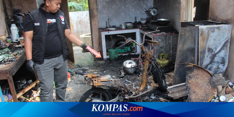 Diduga Korsleting "Accu" Motor, Rumah di Kebumen Ludes Terbakar