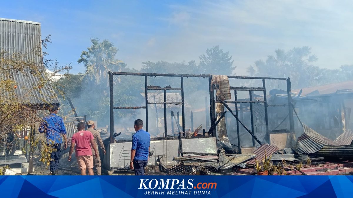 Rumah Pegawai Honorer di Sikka Ludes Terbakar, Kerugian Capai Rp 300 Juta