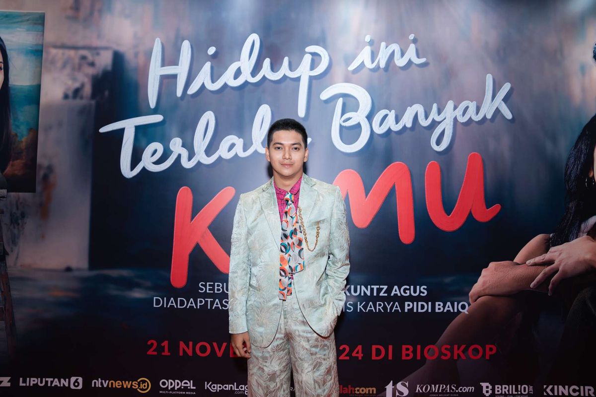 Ajil Ditto Nikmati Pengalaman Jadi Pelukis di Hidup Ini Terlalu Banyak Kamu