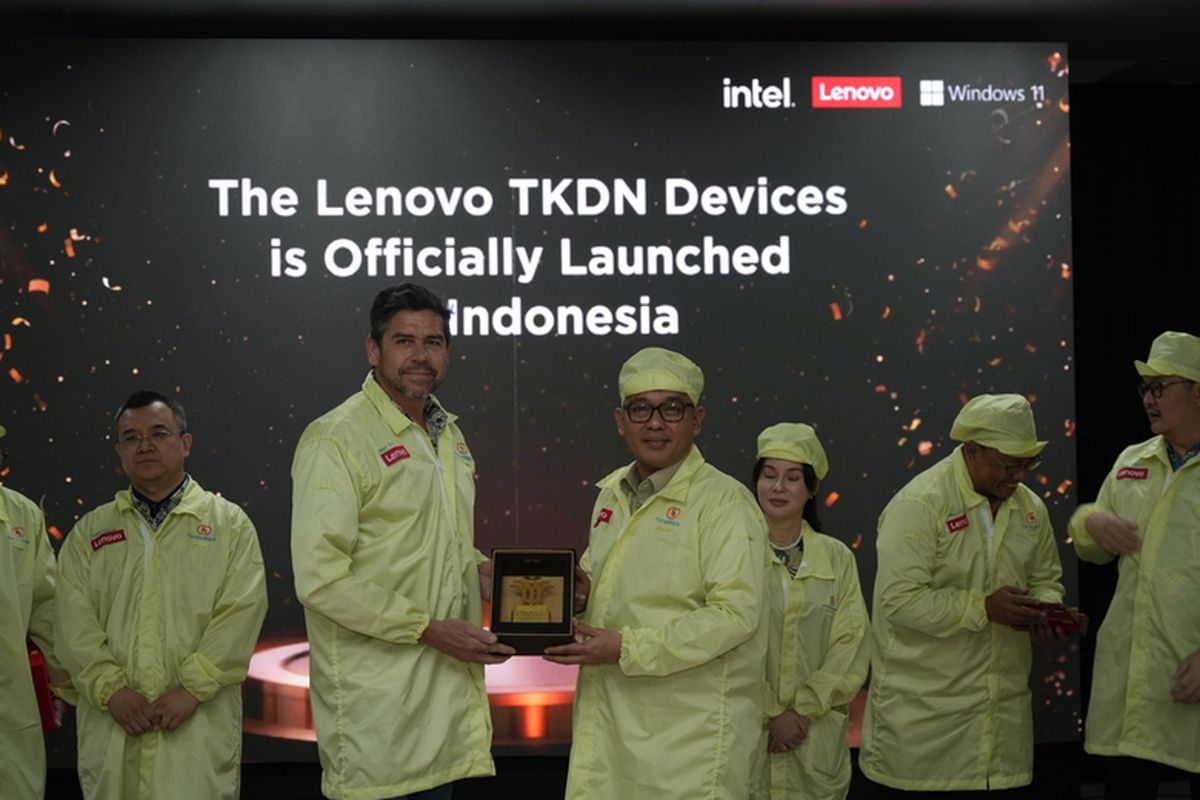 Laptop dan PC Desktop Lenovo Ini Sudah Diproduksi Lokal, Penuhi TKDN