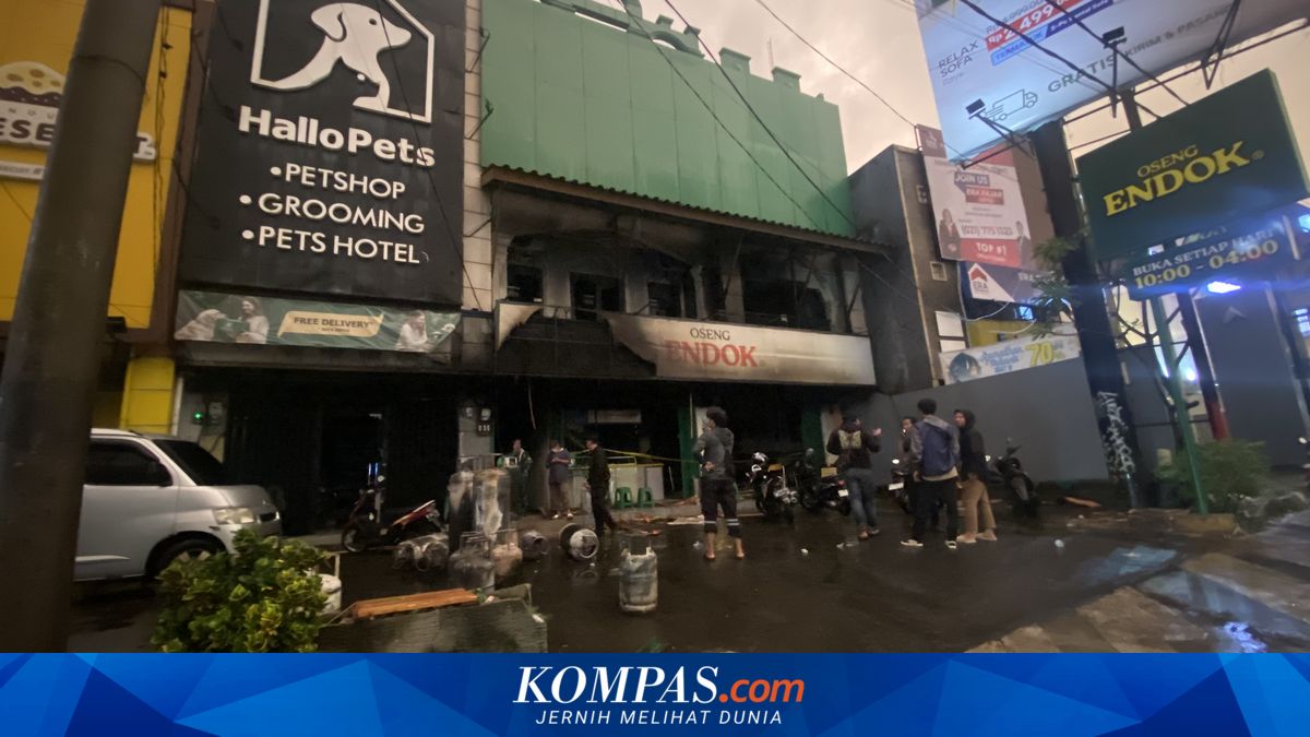 Restoran Oseng Endok Depok Terbakar, Diduga karena Kebocoran Gas