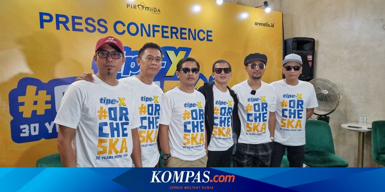 Tipe-X Gelar Tur Konser Orcheska, Rayakan 30 Tahun Bermusik