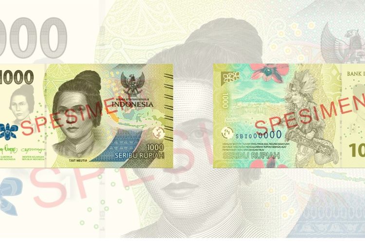 Gambar dan Ciri-ciri Uang Baru Rp 10.000, Rp 5.000, Rp 2.000, dan Rp 1.000