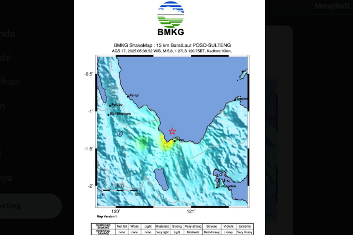 Gempa Poso Hari Ini, 12 Jemaat Gereja GKST Elim Masani Luka Tertimpa Reruntuhan