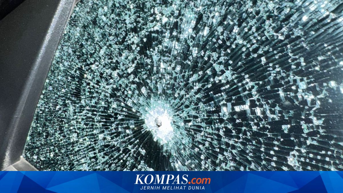 Mobil di Tangerang Diduga Ditembak Airsoft Gun, Kaca Kiri Bolong dan Retak