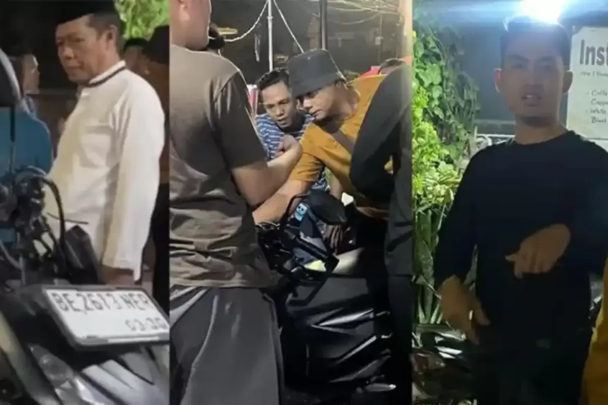 Aksi Korban Gagalkan Maling Motor di Bandar Lampung, Selamat meski ...