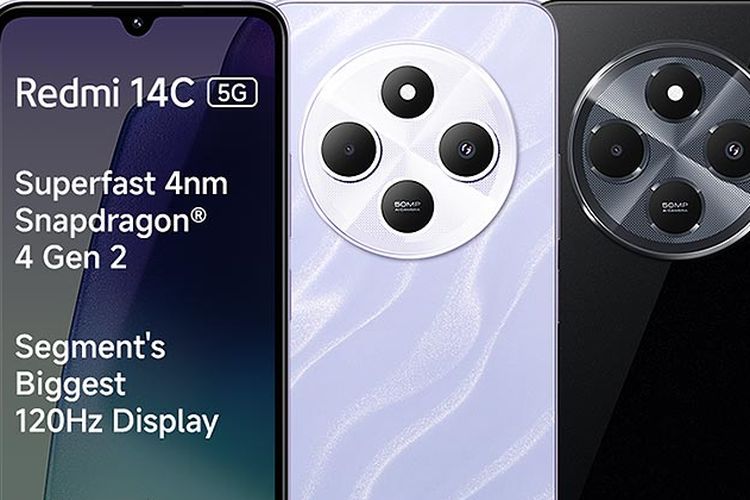 Xiaomi Redmi 14C 5G Dirilis, Pakai Chip Snapdragon 4 Gen 2 dan Kamera 50 MP