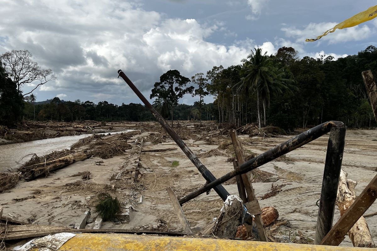 Nestapa Desa Garoga, Lenyap Disapu Gelondongan Kayu dan Lumpur Banjir ...