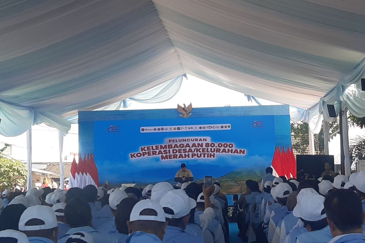 Presiden Prabowo Resmi Luncurkan 80.081 Koperasi Desa Merah Putih