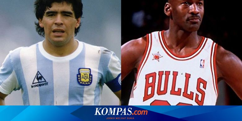 Mimpi Maradona tentang Michael Jordan yang Tak Pernah Terwujud