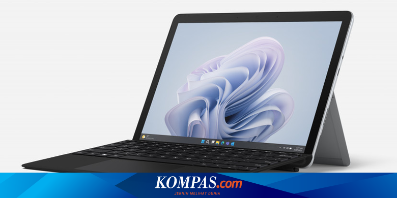 Tablet Microsoft Surface Go 4 Resmi, Upgrade CPU dan RAM