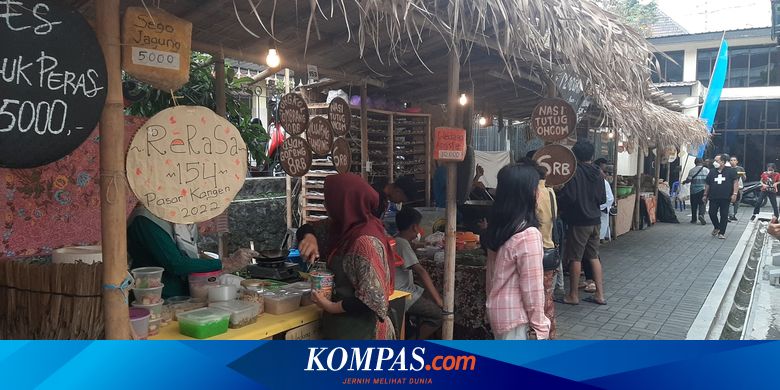 Pasar Kangen Yogya Hadir Lagi, Bisa Jajan Kuliner Tempo Dulu