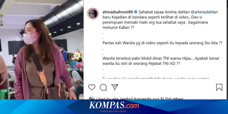 Fakta Perempuan yang Cekcok dengan Ibu Arteria Dahlan di Bandara ...