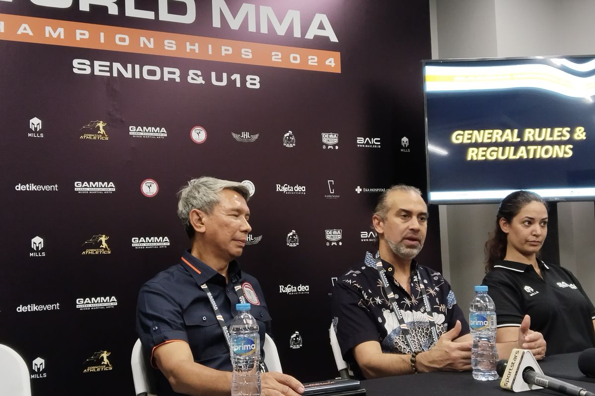 Apresiasi Presiden GAMMA untuk Pergelaran World MMA Championship 2024 ...