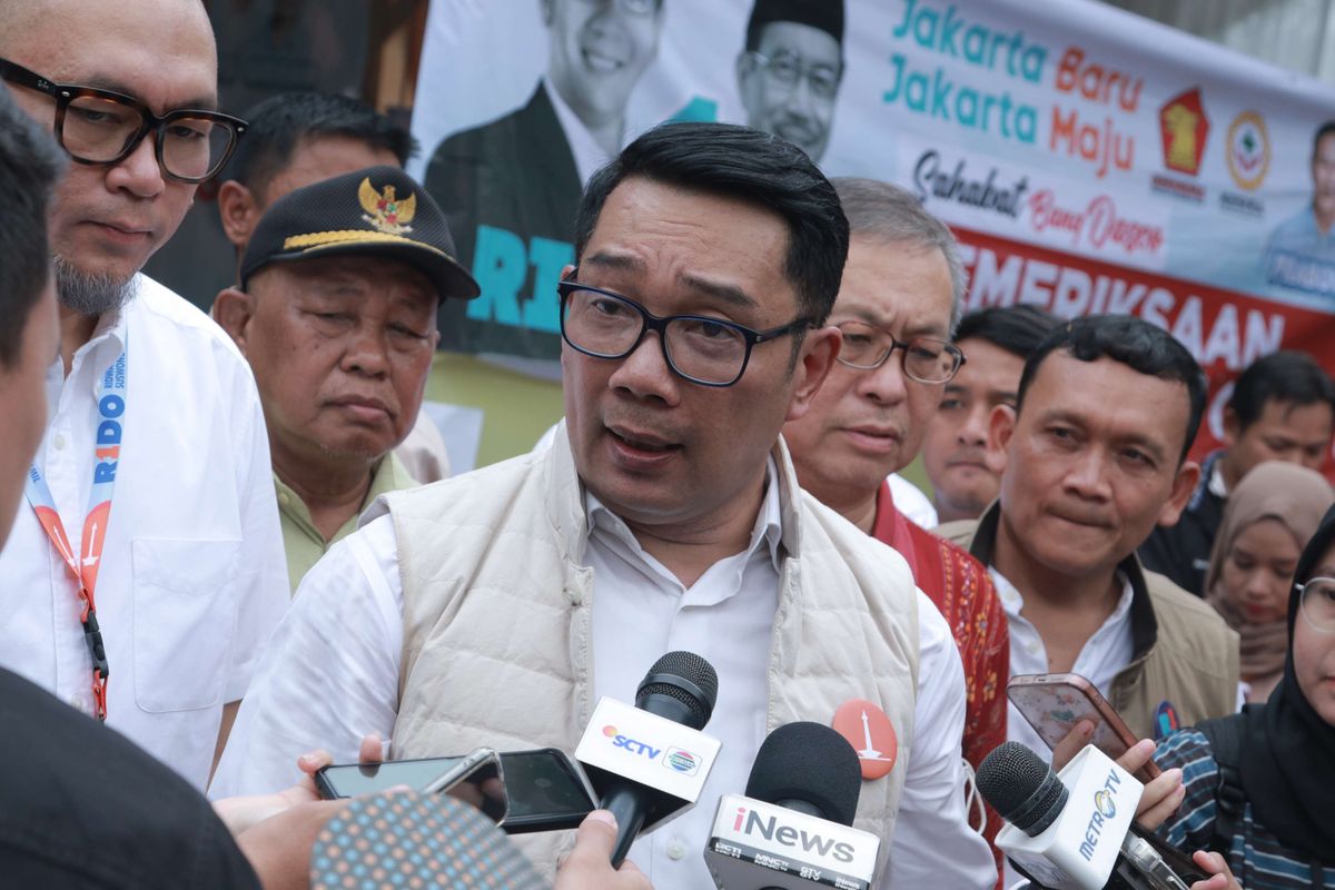 CEK FAKTA: Janji Ridwan Kamil Buat Riverway di Jakarta, Realistis?