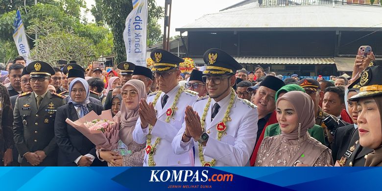 Barongsai dan Lengser Sambut Ayep Zaki-Bobby Maulana di Kota Sukabumi