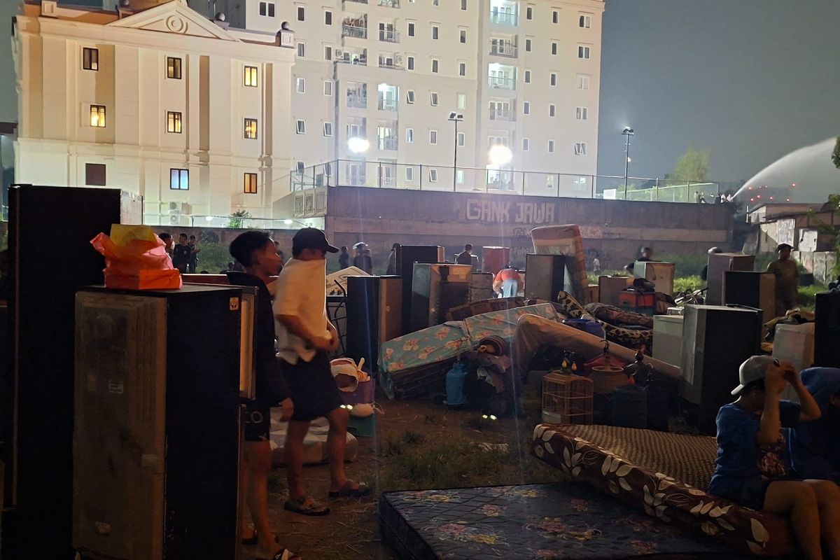 Kebakaran Kampung Pasar Jiung Kemayoran Hanguskan Ratusan Rumah, 500 KK ...