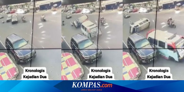Sederet Fakta Adu Balap Dua Angkot yang Berujung Petaka, Terguling dan ...