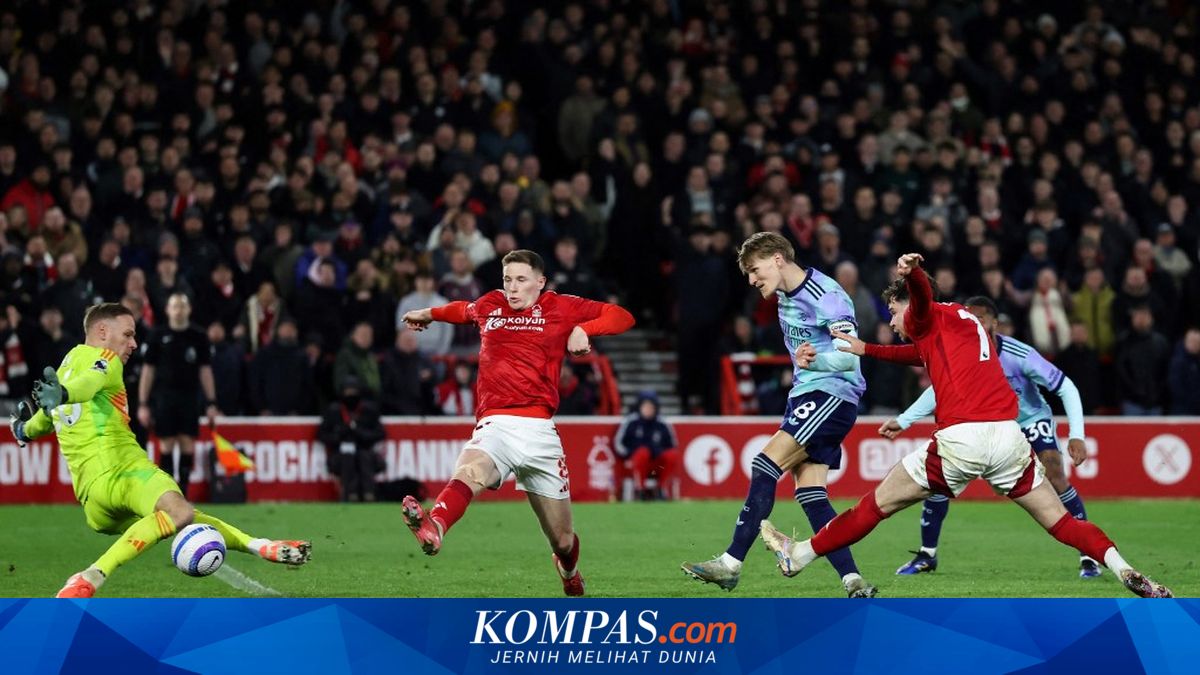 Hasil Nottingham Forest Vs Arsenal 0-0, Harapan Juara Kian Sirna