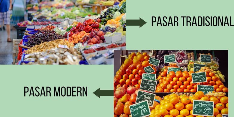 Apa Bedanya Pasar Tradisional dengan Pasar Modern?