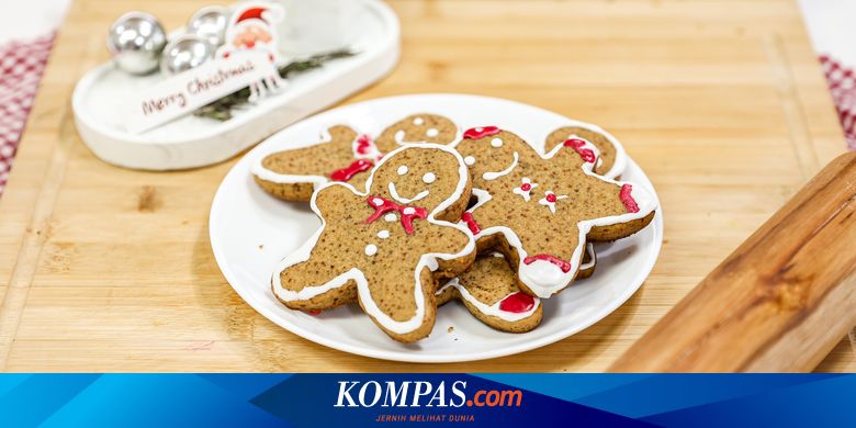Resep Gingerbread Cookies, Bentuknya Lucu dan Teksturnya Renyah