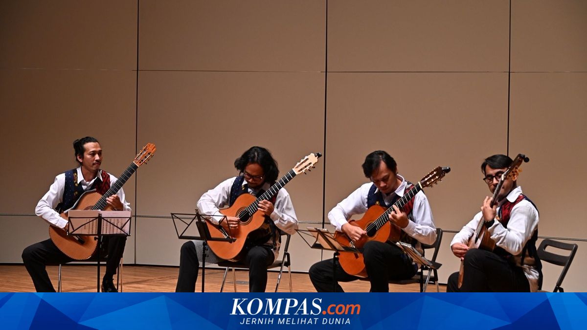 4.13 Guitar Quartet Kembali Tampil di Jepang, Gelar 2 Konser Pra ...