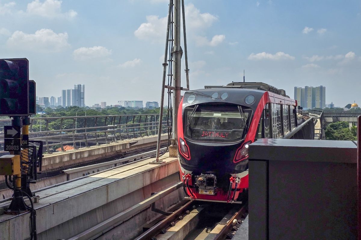 Mengenal Uji Ketahanan yang Sedang Dijalani Rangkaian Trainset (TS) 20 LRT Jabodebek