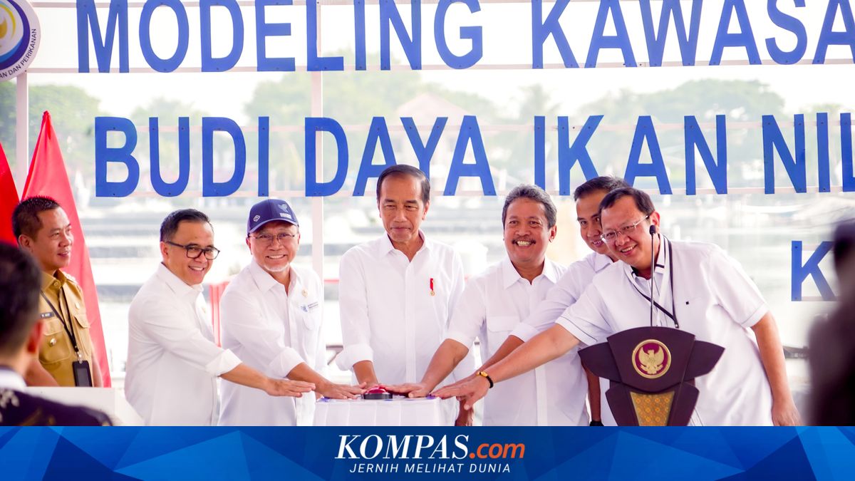 Resmikan Tambak BINS, Jokowi: Ini Langkah Tepat Jawab Permintaan Ikan ...