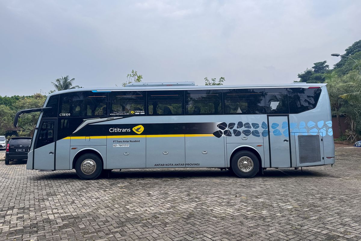 Bus AKAP Cititrans Hadirkan Teknologi Terbaru dari Hino