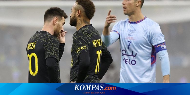 Hasil PSG Vs Al Nassr-Al Hilal: Lebam di Wajah Tak Hentikan Ronaldo, Messi dkk Menang 5-4