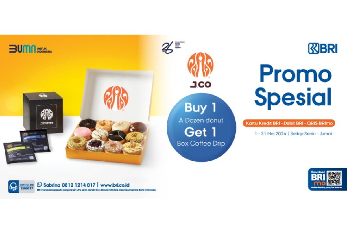 Jaga Produktivitas dengan Coffee Break Hemat Pakai Promo Spesial BRI