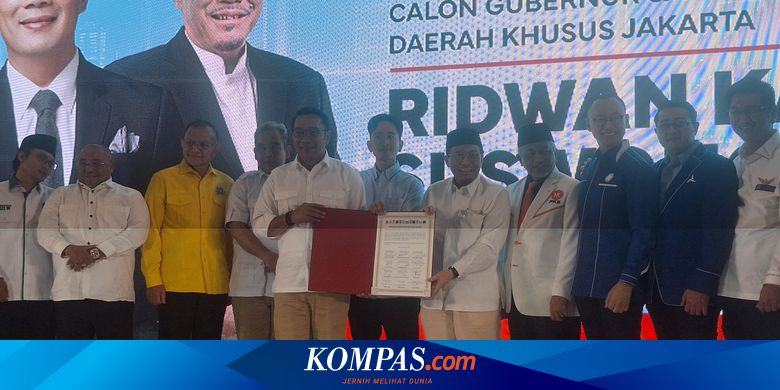 Dipasangkan dengan Suswono PKS, Ridwan Kamil Mengaku Selalu Harmonis ...