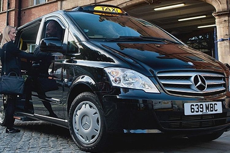 Mercy Vito Menjadi Taksi London