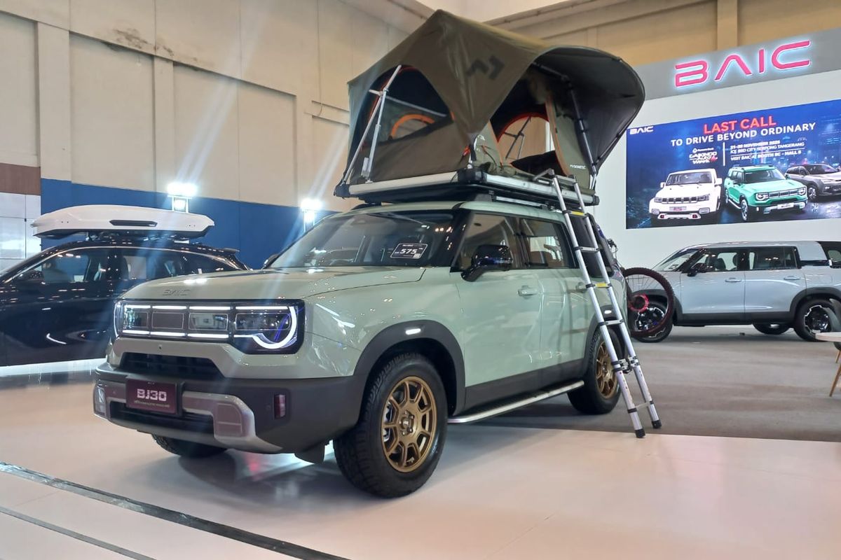 Referensi Modifikasi BAIC BJ30 Hybrid dan BJ40 Plus di GJAW 2025