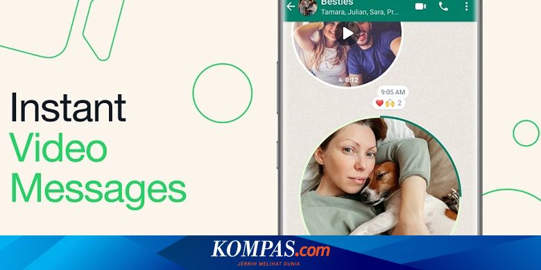 Cara Menggunakan Fitur Baru WhatsApp, Pesan Video Instan
