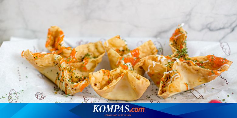 Resep Crab Rangoon, Pangsit Goreng Isi Crab Stick dan Keju Oles