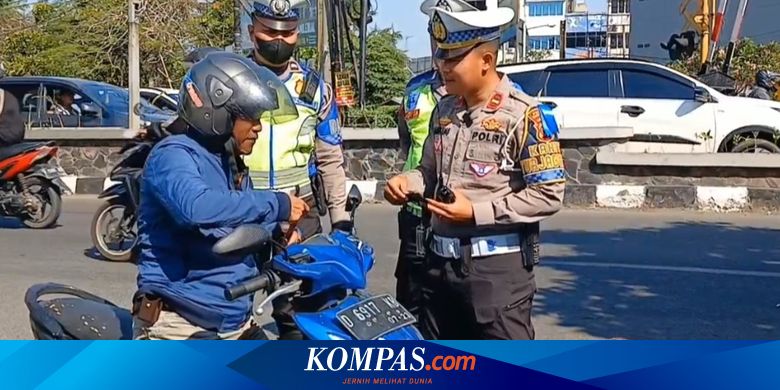 Pengendara Kena Tilang tapi Belum Diurus Bisa Ditilang Lagi, Ini Penjelasannya...