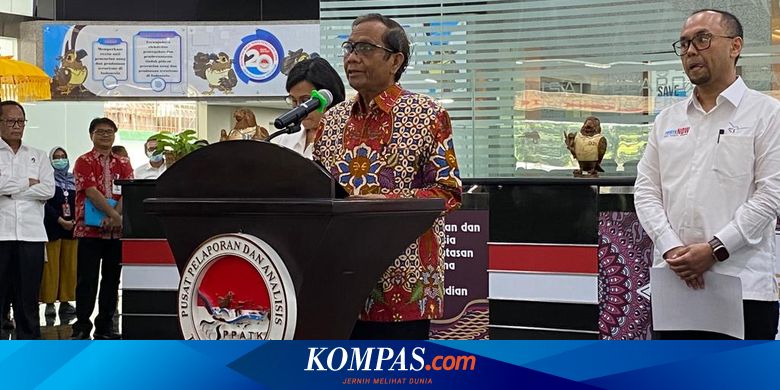 Mahfud MD Tegaskan Tidak Ada Perbedaan Data Transaksi Janggal Rp 349 Triliun dengan Kemenkeu