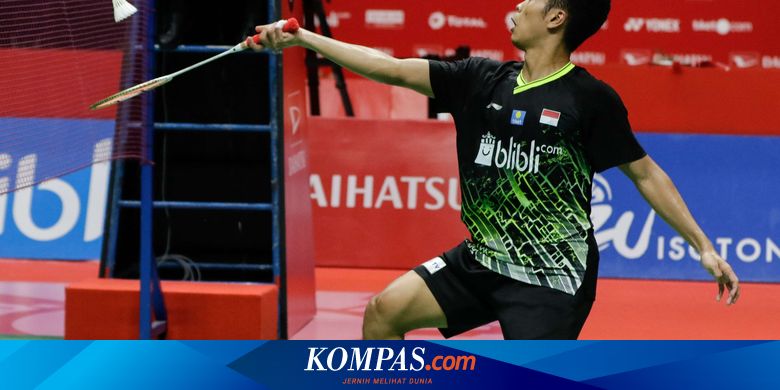 Thailand Open 2021 - Senar Raket Putus, Anthony Ginting Mulus ke ...