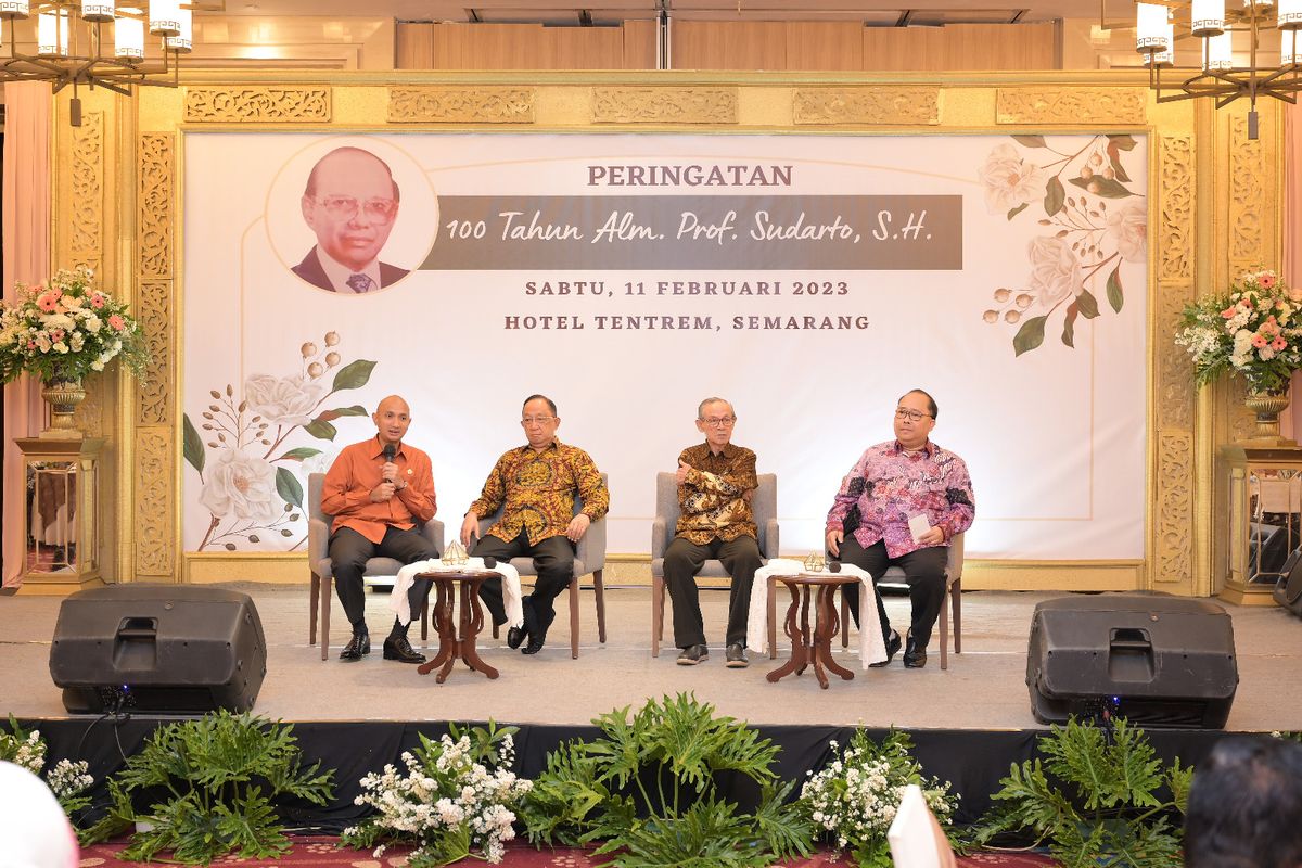 Mengenang Prof. Sudarto, Tokoh Pendidikan Semarang dan Pendiri Undip