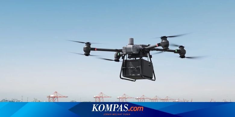 DJI Rilis Drone untuk Kirim Paket, Kuat Bawa Barang 40 Kilogram