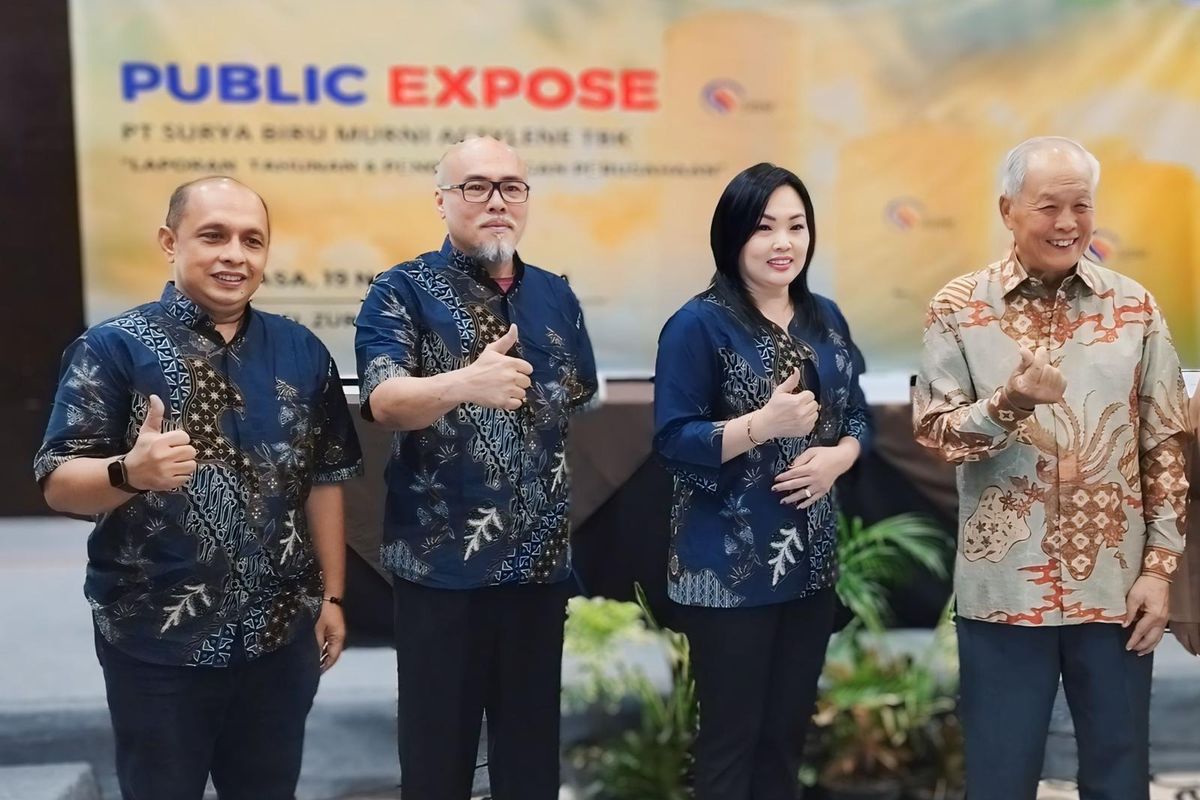 Laba Bersih Surya Biru Murni Acetylene (SBMA) Naik 182 Persen Per 2024