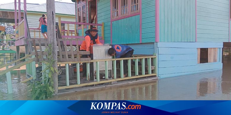 Banjir "Kiriman" Malaysia Kembali Rendam 3 Kecamatan di Perbatasan Indonesia–Malaysia, Sejumlah ...
