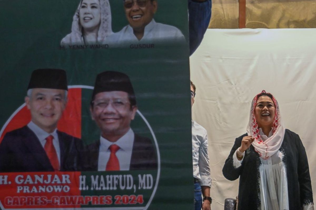Yenny Wahid Mengaku Tak Mudah Putuskan Dukung Ganjar-Mahfud