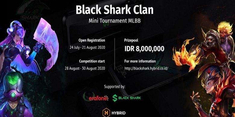Merasa Jago Main MLBB, Yuk Ikut Black Shark Clan Mini Tournament
