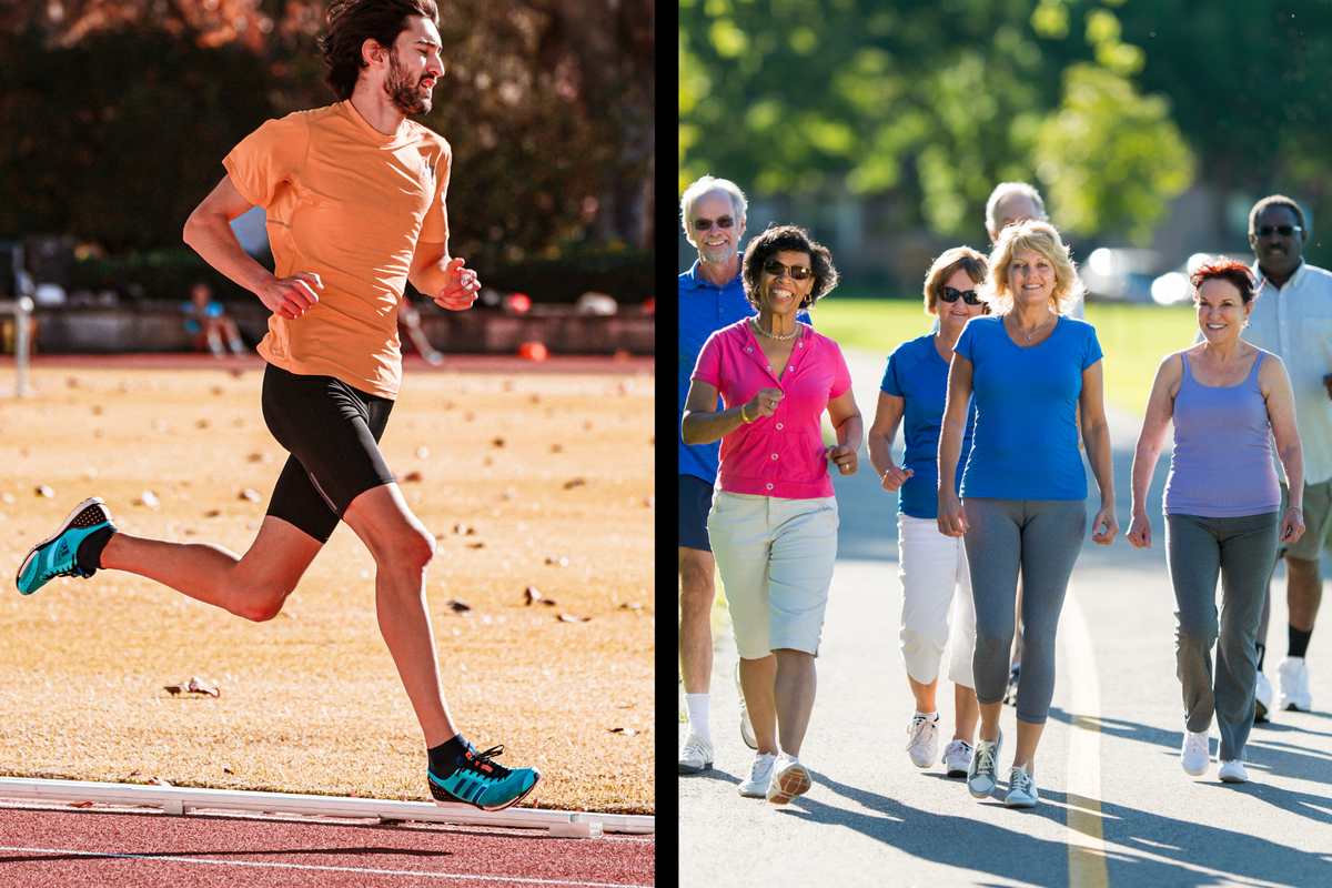 Perbedaan antara Jalan dan Lari