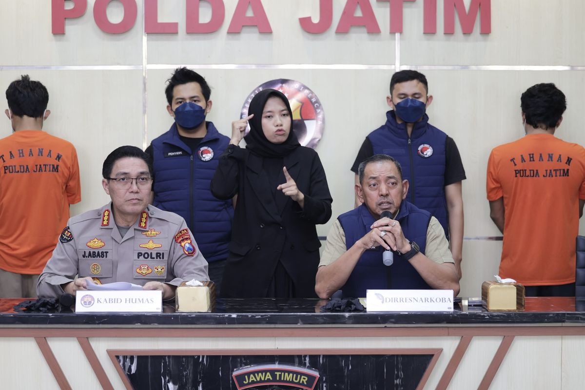 Kasus Peredaran Narkoba Jenis Sabu Senilai Rp 22 Miliar di Jatim Diduga Libatkan Jaringan Timur ...
