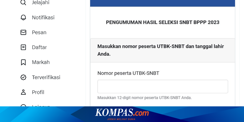 Beredar Tampilan Web untuk Cek Hasil Seleksi UTBK-SNBT 2023, SNPMB: Pengumuman Saja Belum