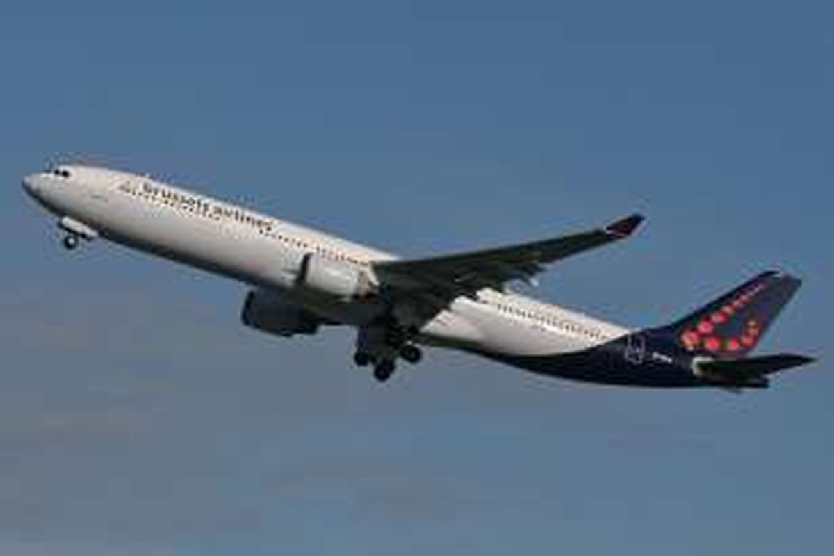 Suasana Haru Warnai Penerbangan Perdana Brussels Airlines dari Zaventem
