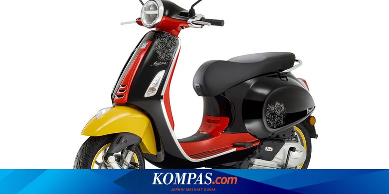 Kolaborasi Vespa x Disney, Lahirkan Skuter Bernuansa Ceria